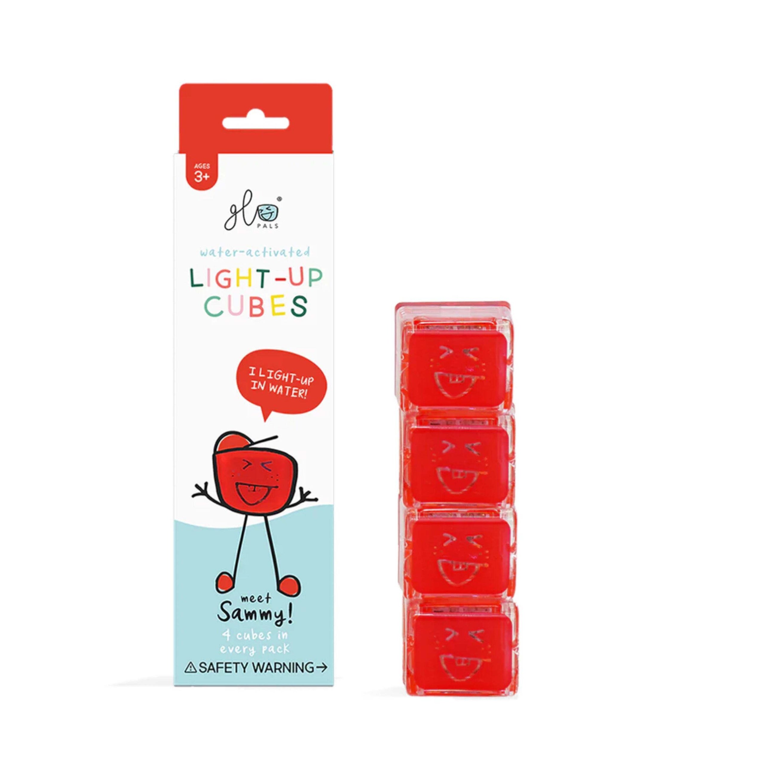 Glo Pals Cube Sammy Red Milk Honey